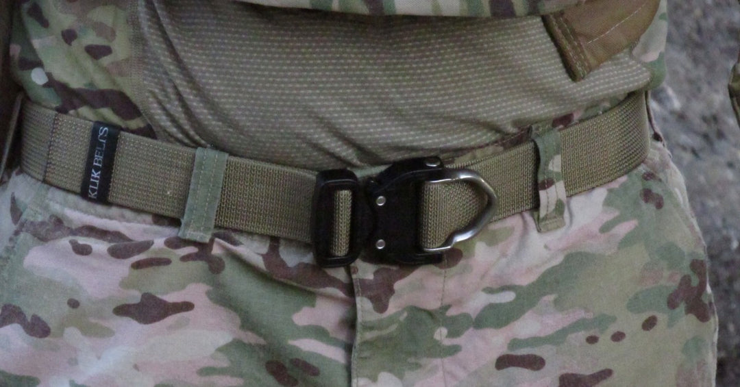 Tactical Belts: 4 Tips For Choosing A Tactical Belt – Klik Belts